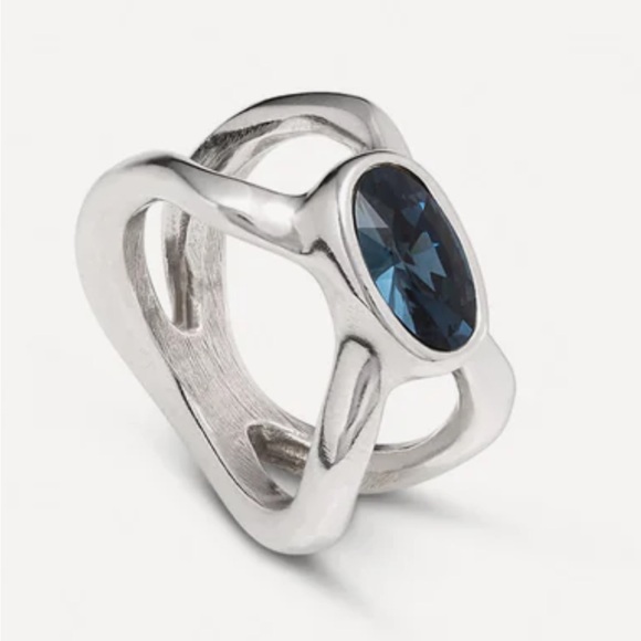 UNO de 50 | Jewelry | Uno De 5 Silver Guardian Ring With Deep Blue ...